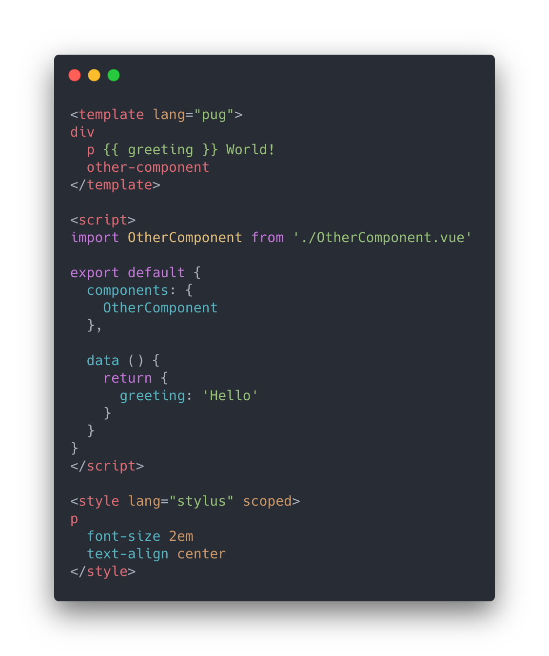 Single File Components | Vue.js